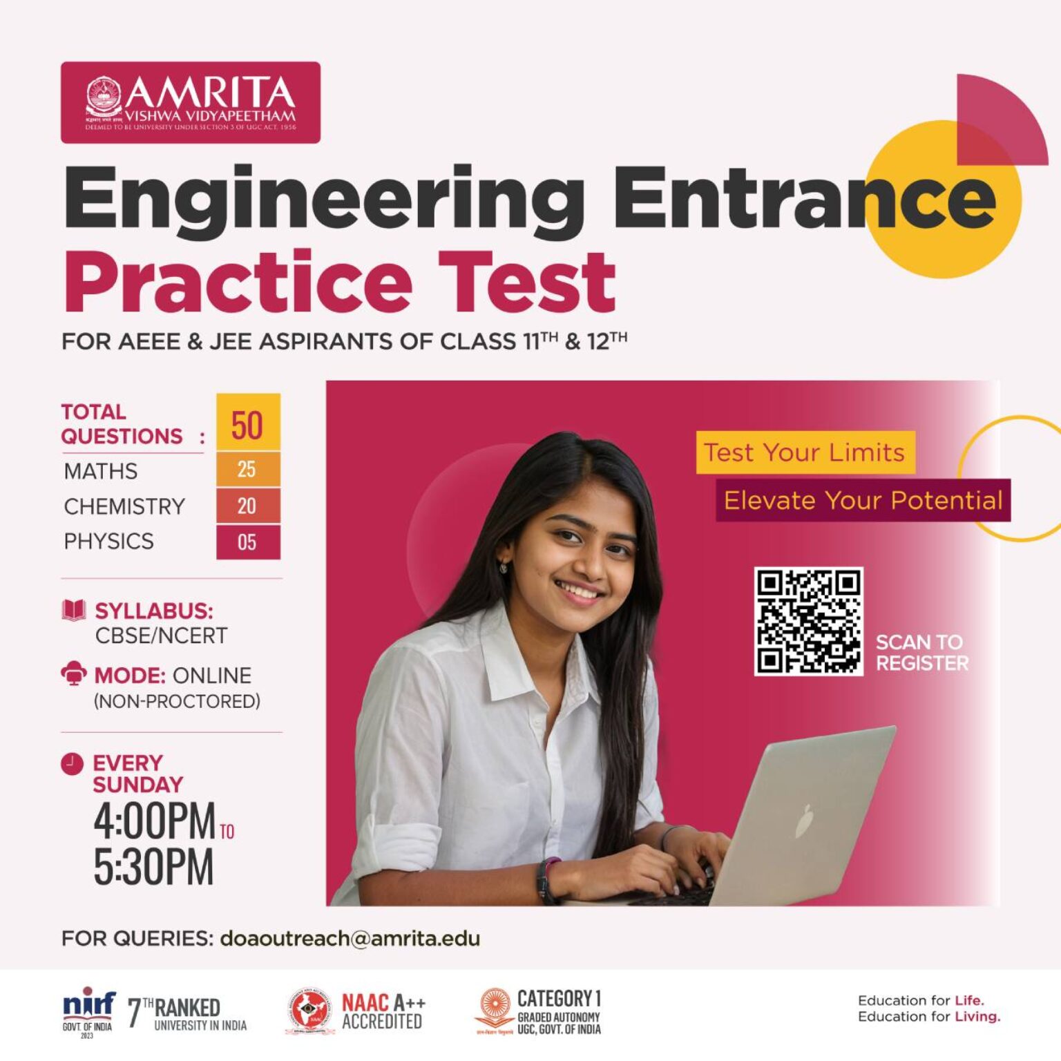 Engineering Entrance Practice Test & STEM SURGE: ENGINEERING PROBLEM ...